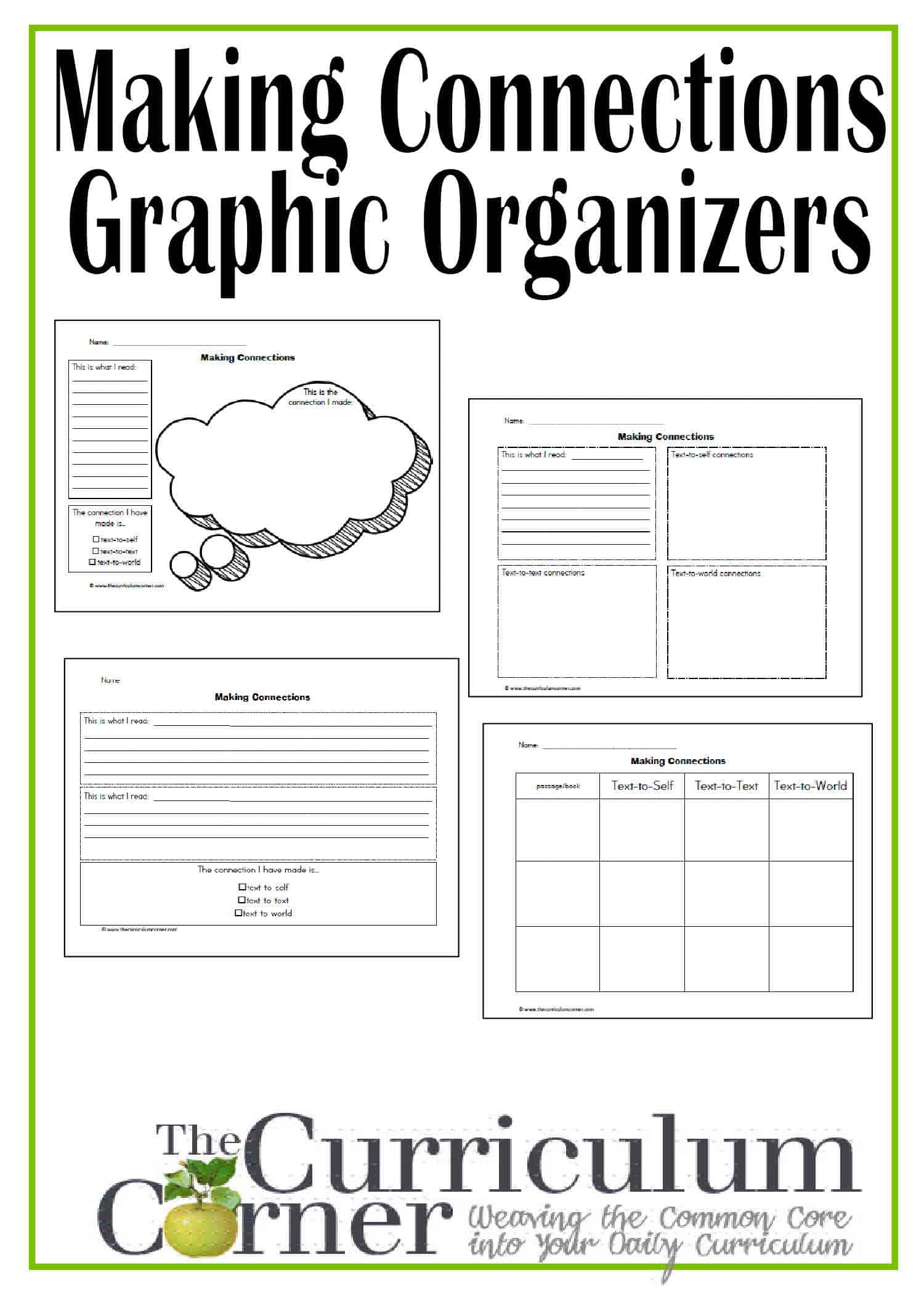 Text To Text Connections Worksheet Text To Text Connections Worksheet