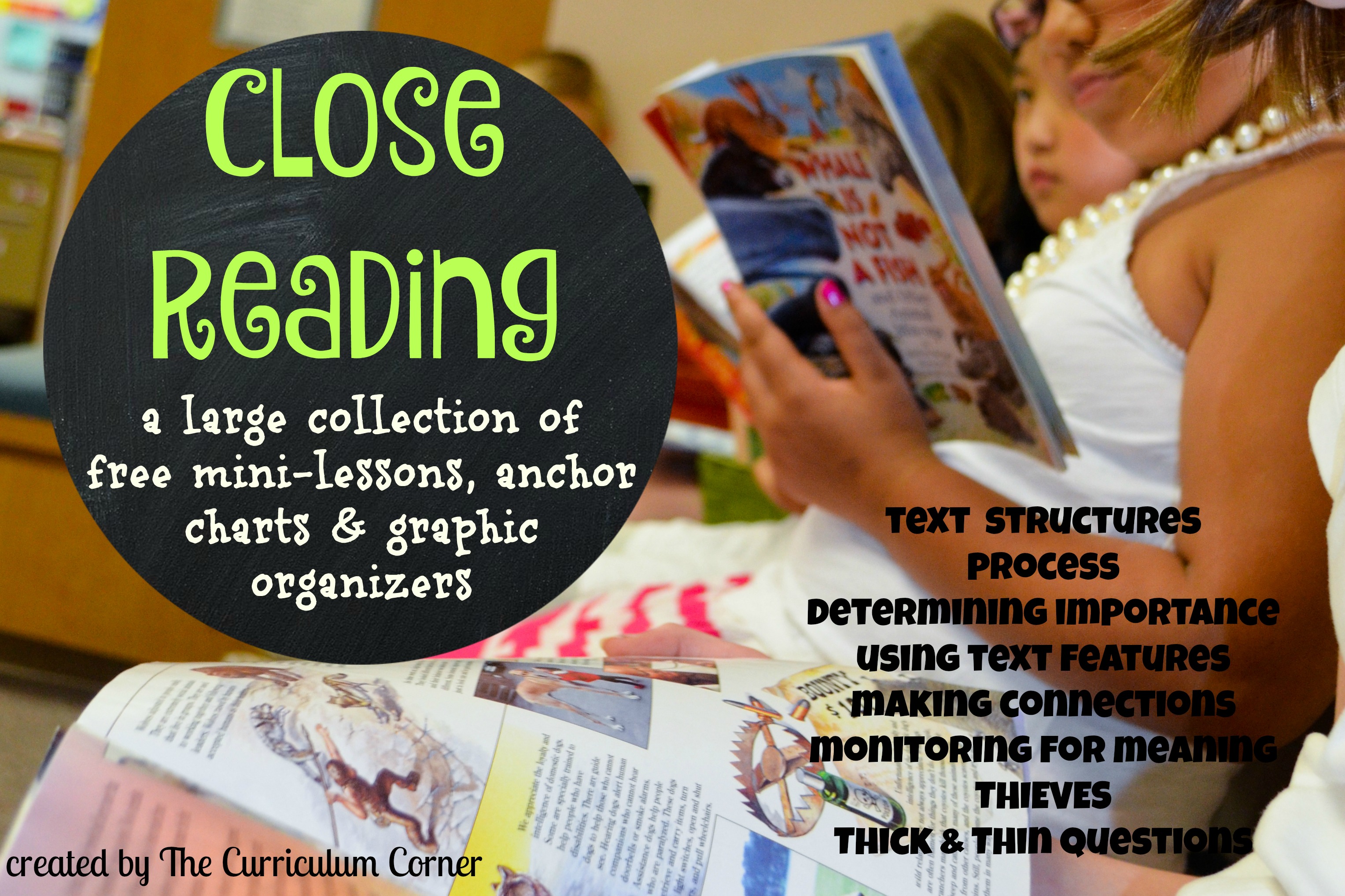 Close Reading Collection - The Curriculum Corner 4-5-6 Close Reading Collection - The Curriculum Corner 4-5-6