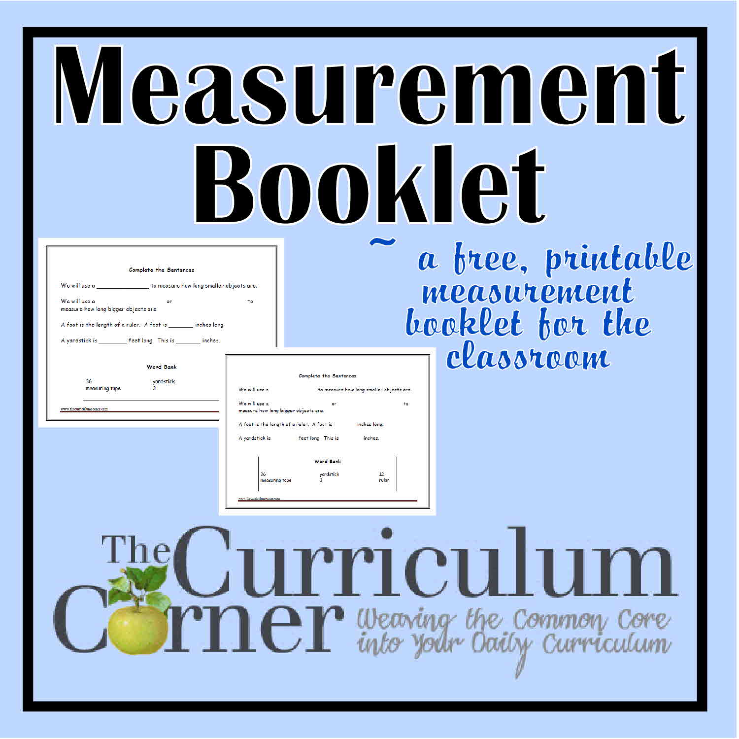 Measurement Booklet Math Measurement Second Grade Math Booklet measurement-booklet-math-measurement-second-grade-math-booklet
