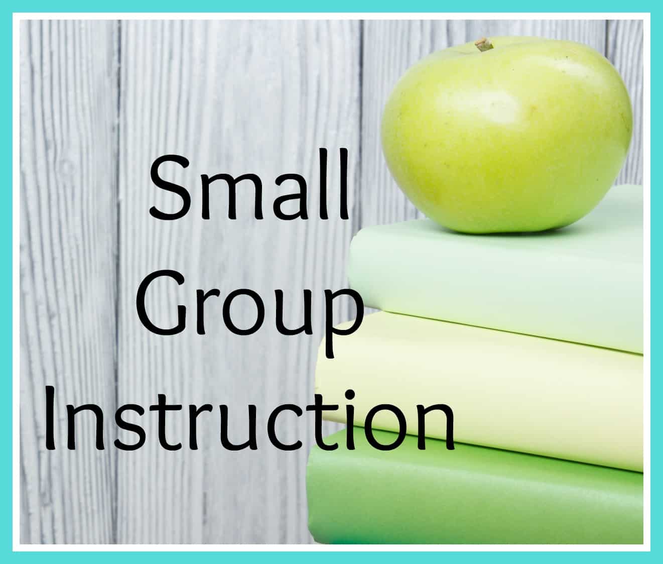 Small Group Instruction Resources Free from The Curriculum Corner - The ...