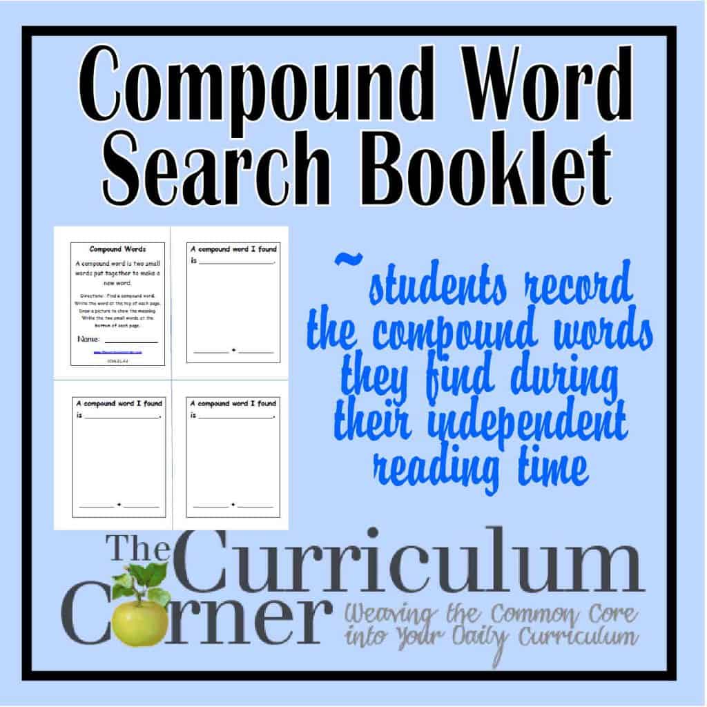 compoundbooklet - The Curriculum Corner 123