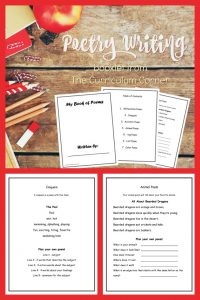 My Poetry Book - The Curriculum Corner 123