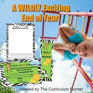 WILD End of Year Award Ideas from The Curriculum Corner 2 - The ...