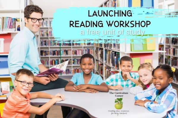 Launching Readers' Workshop - The Curriculum Corner 123