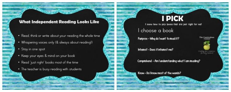 Launching Readers' Workshop - The Curriculum Corner 123