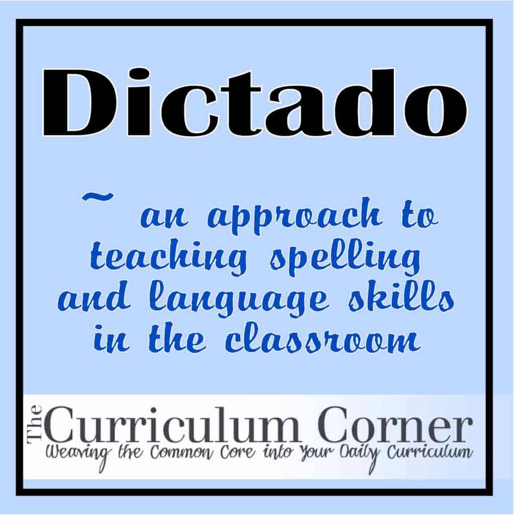 Dictado - The Curriculum Corner 123