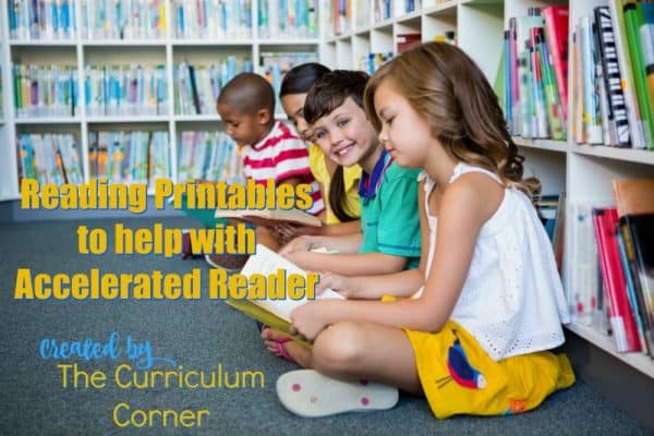 Accelerated Reader Printables - The Curriculum Corner 123