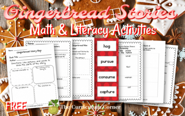 Gingerbread Stories - The Curriculum Corner 123