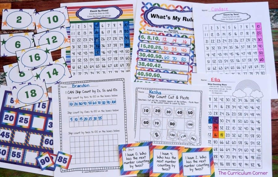 FREE Skip Counting by 2s, 5s and 10s Resources from The Curriculum ...