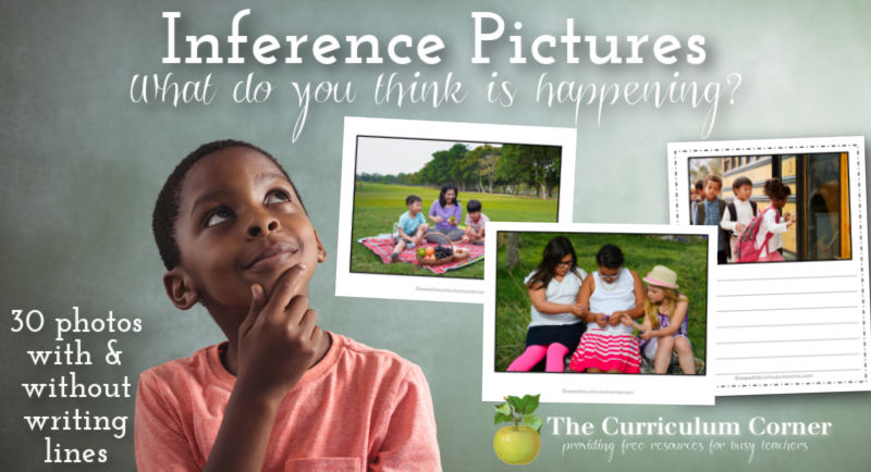 Inferring From Photo Prompts - The Curriculum Corner 123