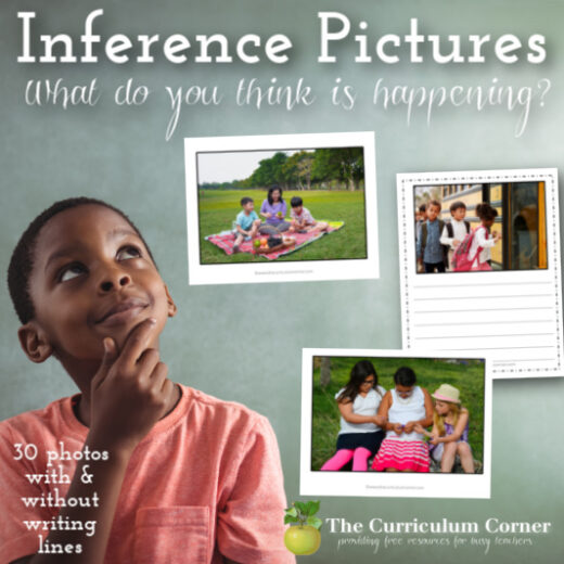 inference pictures 1 feature - The Curriculum Corner 123