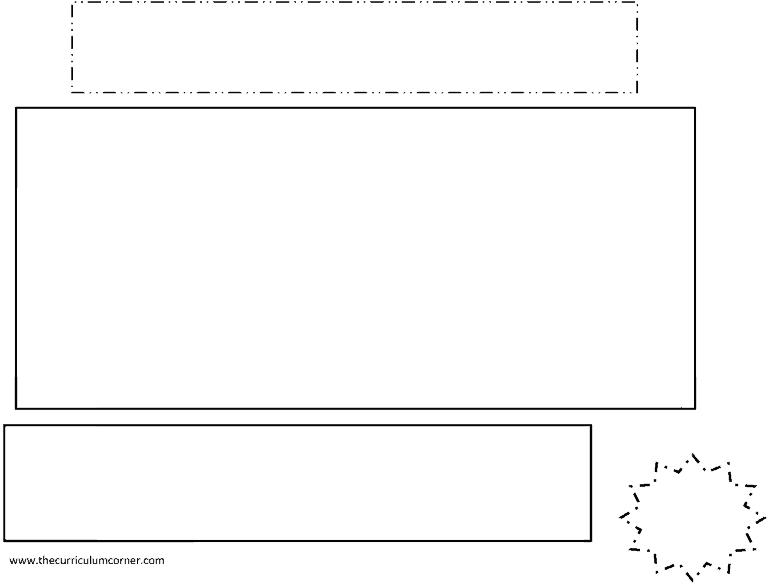 Informational Text Writing Blank Book Pages - The Curriculum Corner 123