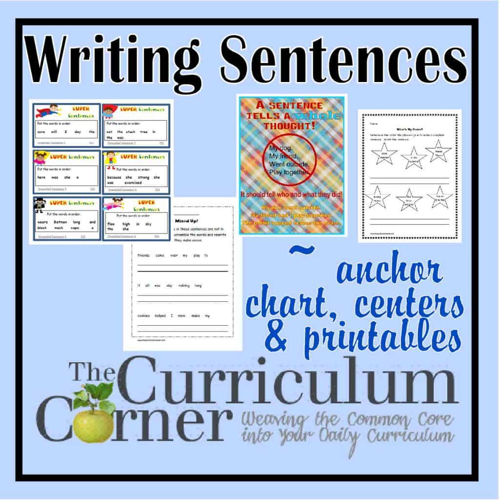 writing-sentences-the-curriculum-corner-123