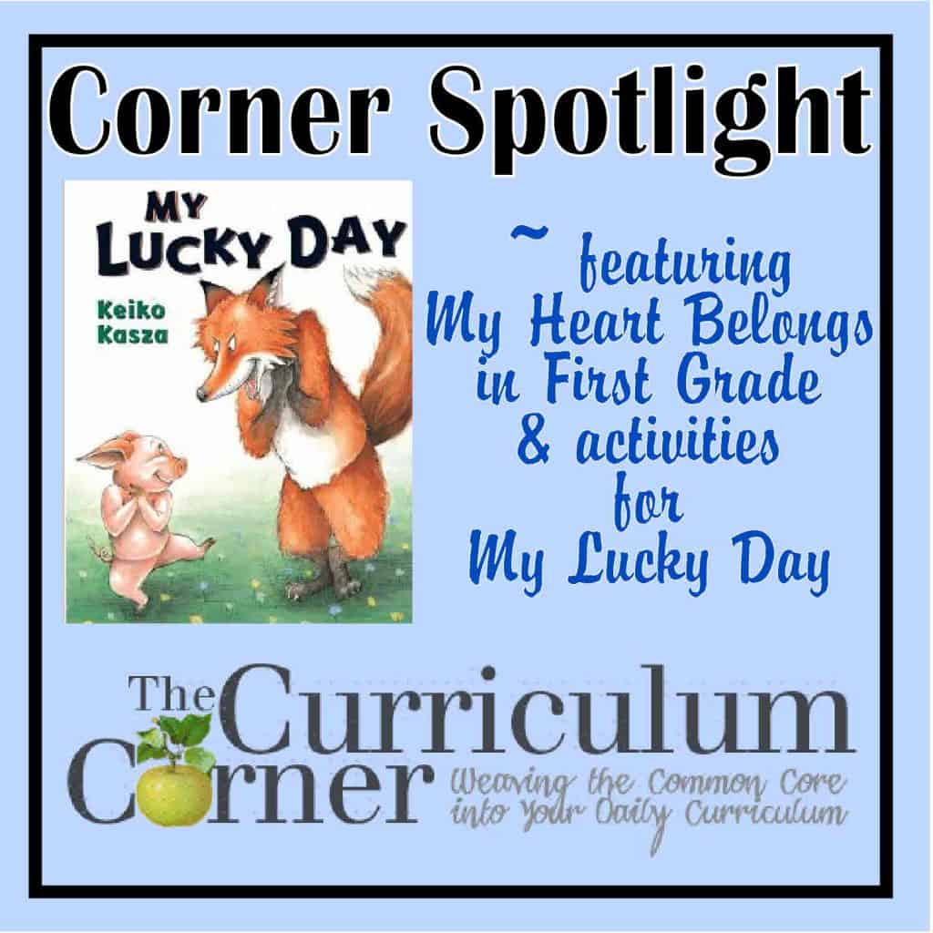 My Lucky Day Reading Activities The Curriculum Corner 123 My Lucky Day Reading Activities The Curriculum Corner 123