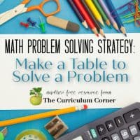 Problem Solving Archives - Page 2 of 3 - The Curriculum Corner 123