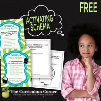 activating schema 1 feature - The Curriculum Corner 123