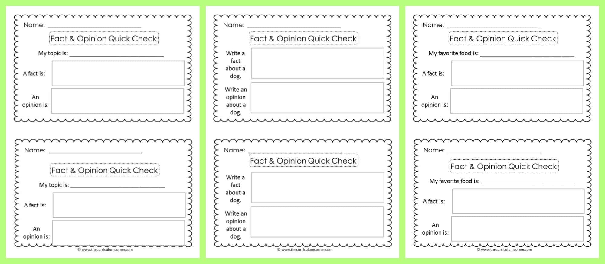 FREE Opinion Writing Unit of Study from The Curriculum Corner FREEBIE ...