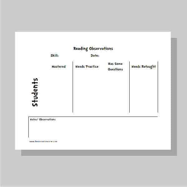 Updated Free Reading Management Binder from The Curriculum Corner ...
