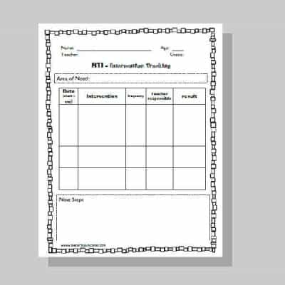 Student Data Binder for Tracking Progress in the Classroom FREE from ...