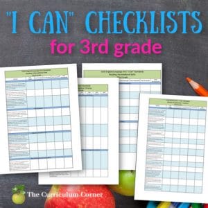 I Can Archives - The Curriculum Corner 123