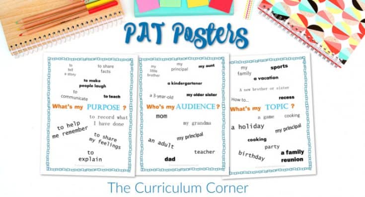 Launching Your Writing Workshop - The Curriculum Corner 123
