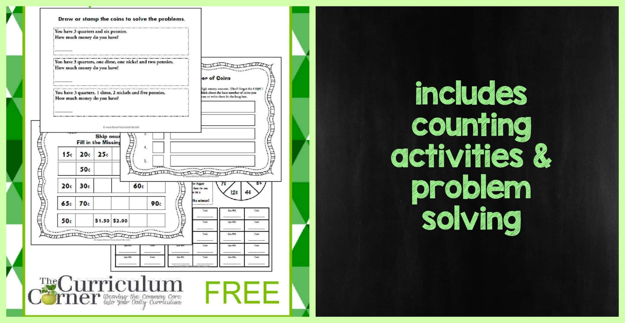 Free Counting Money Booklet Counting Coins Free From The Curriculum Free Counting Money Booklet Counting Coins Free From The Curriculum