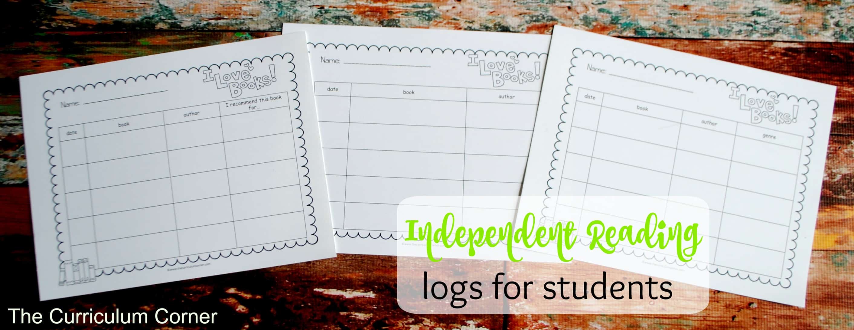 Independent Reading Motivation - The Curriculum Corner 123