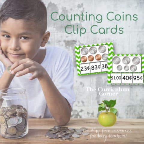 Counting Money Practice Booklet - The Curriculum Corner 123