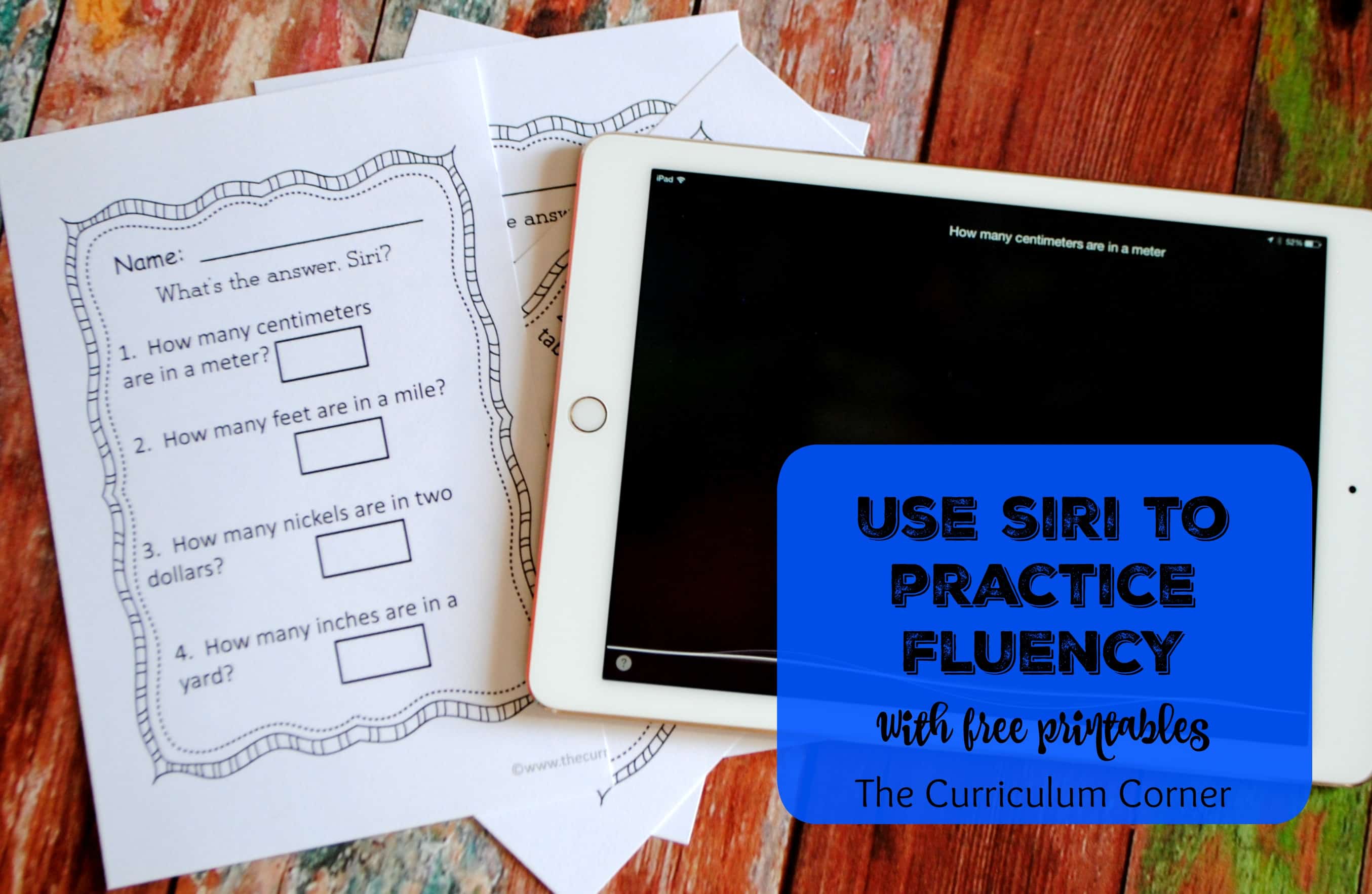 Fluency for Small Groups - The Curriculum Corner 123