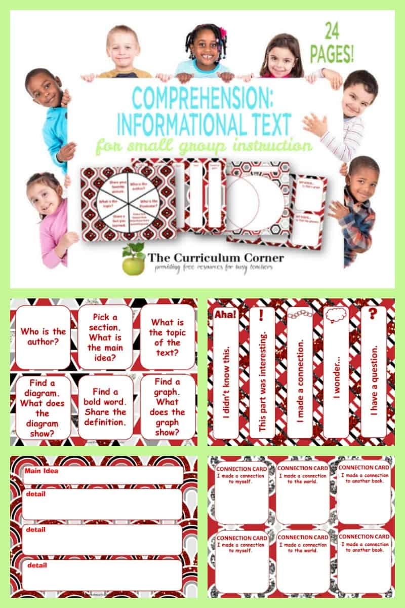 Informational Text Comprehension for Small Groups - The Curriculum ...