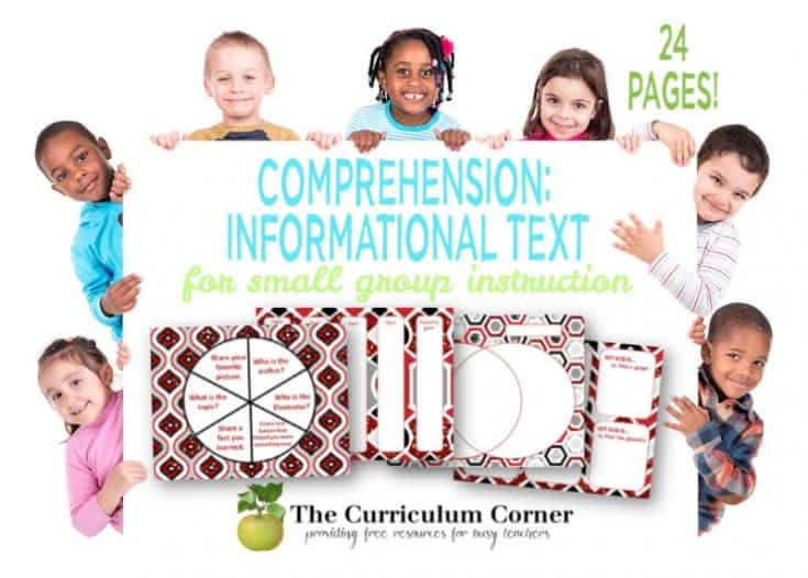 Informational Text Comprehension for Small Groups - The Curriculum ...