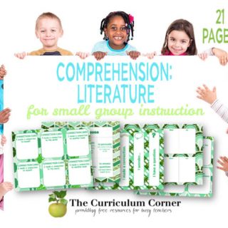 Small Group Reading Toolkit - The Curriculum Corner 123