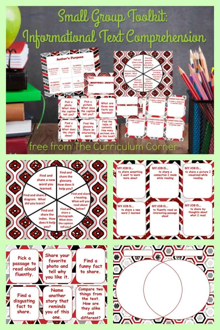 small group toolkit info text - The Curriculum Corner 123