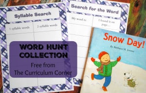 Word Work Activities for Small Groups - The Curriculum Corner 123