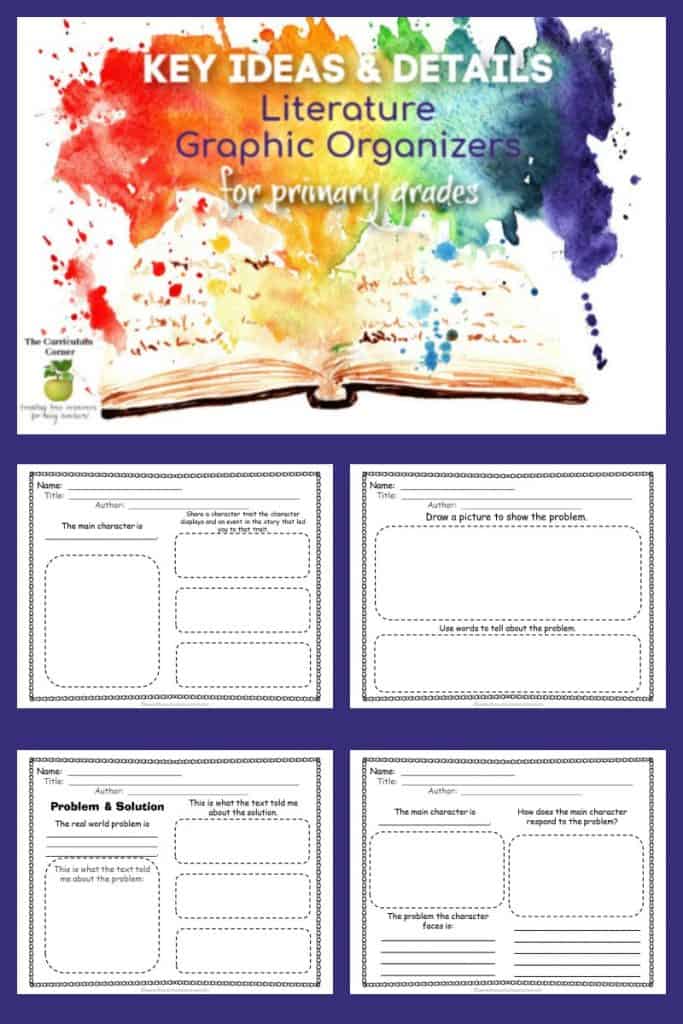 graphic organizers primary pinterest - The Curriculum Corner 123