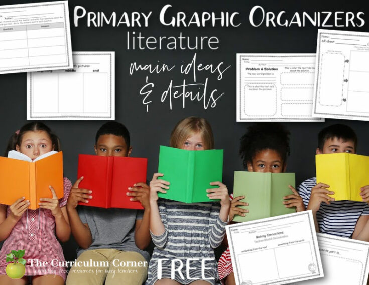 Graphic Organizers for Literature - The Curriculum Corner 123
