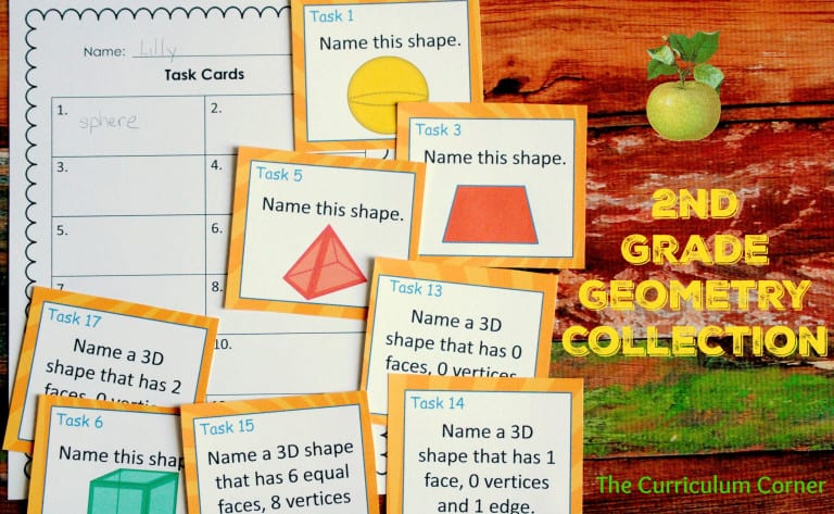 2nd Grade Geometry - The Curriculum Corner 123