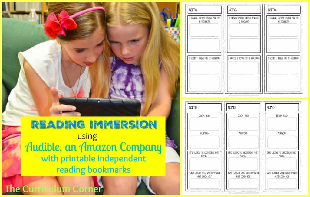 Editable Bookmarks for Independent Reading free from The Curriculum ...
