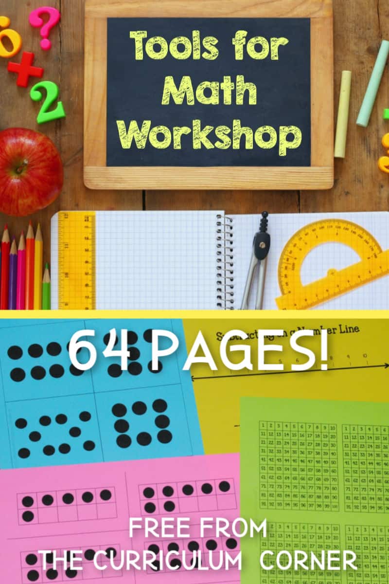 Tools for Math Workshop - The Curriculum Corner 123