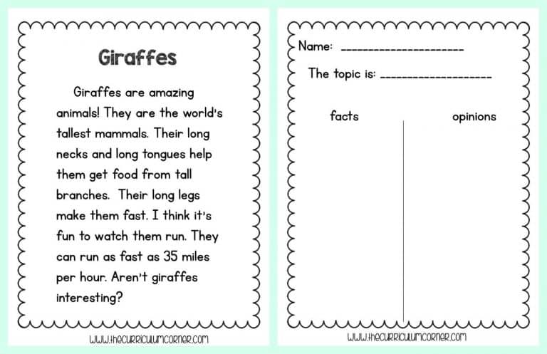 Writing Unit of Study: Animal Research Project - The Curriculum Corner 123