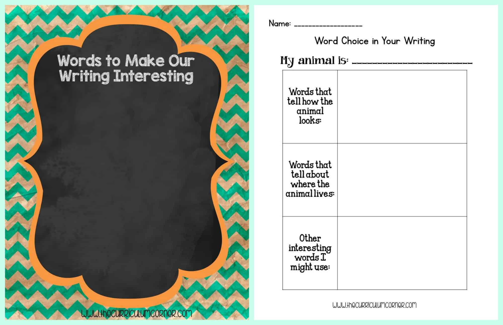 FREE Animal Research Writing Unit of Study from The Curriculum Corner ...