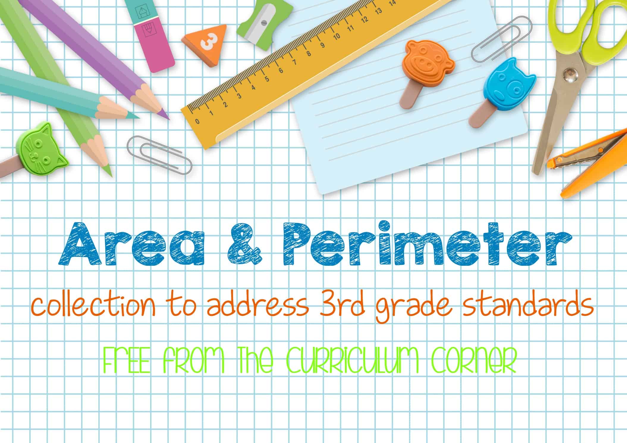 Area & Perimeter Collection of Resources for 3rd Grade FREE from The ...