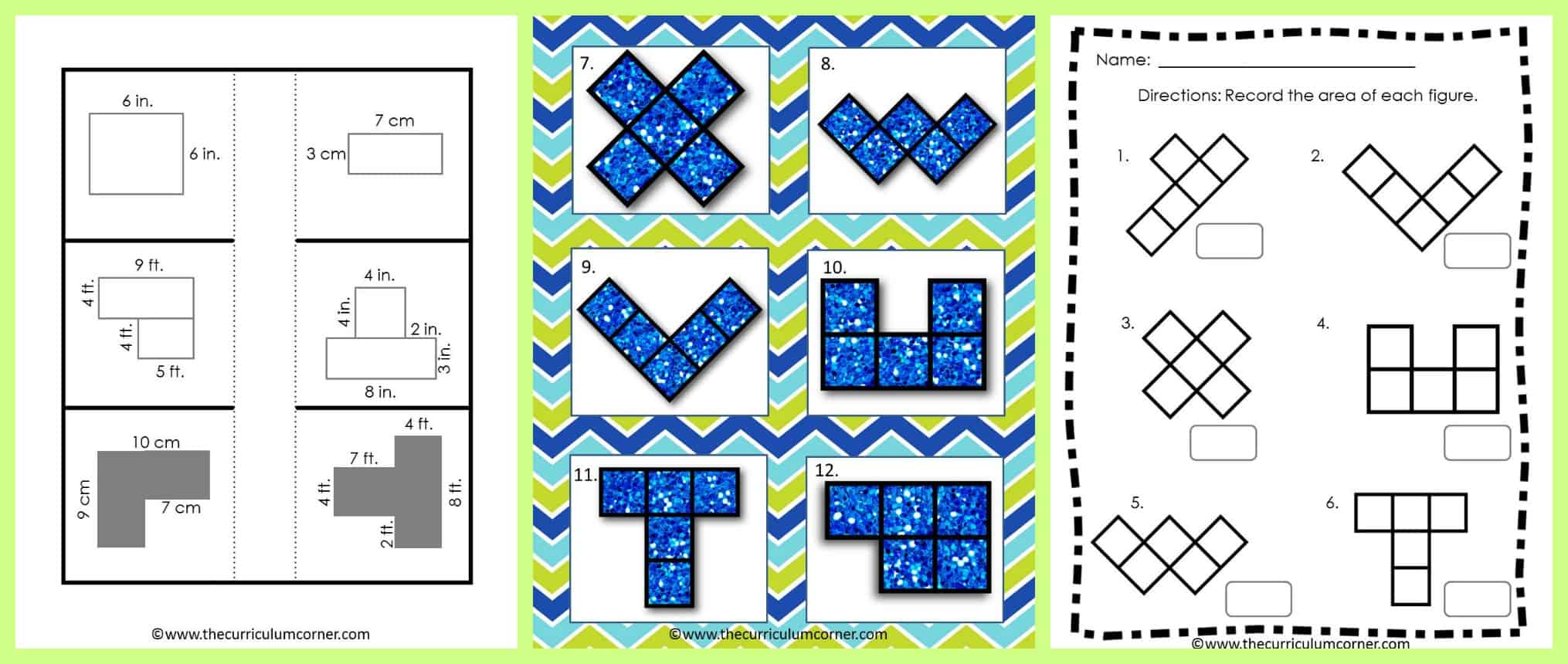 Area & Perimeter Collection of Resources for 3rd Grade FREE from The ...