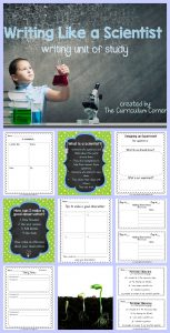 Writing Like a Scientist - The Curriculum Corner 123