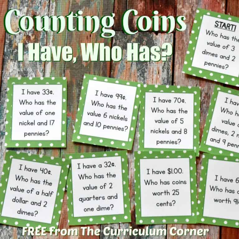 Beach Counting Coins Boom Cards #1 - The Curriculum Corner 123