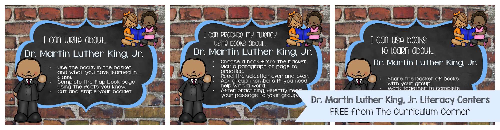 Focus On: Dr. Martin Luther King, Jr. - The Curriculum Corner 123