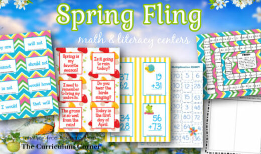 spring fling centers fb - The Curriculum Corner 123