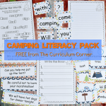 Camping Collection for the Classroom - The Curriculum Corner 123