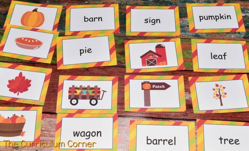 FREE Fall Literacy Pack from The Curriculum Corner | Word Work ...