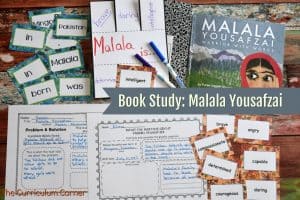 Book Study: Malala Yousafzai - The Curriculum Corner 123